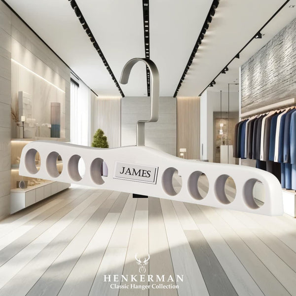 HENKERMAN® PERSONALISED HANGERS | LUXURY QUALITY CLOTHES HANGER DESIGN