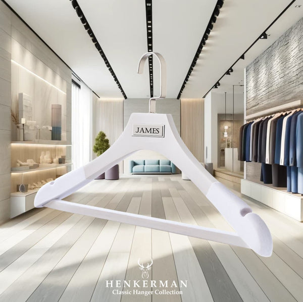 HENKERMAN® PERSONALISED HANGERS | LUXURY QUALITY CLOTHES HANGER DESIGN